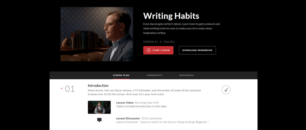 Aaron Sorkin MasterClass Review: Want to Master Screenwriting in 2021?